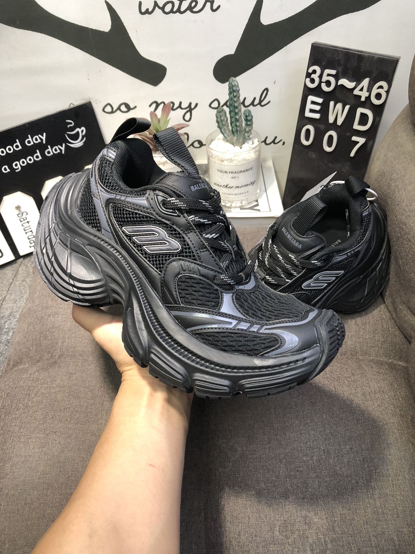 Balenciaga 10XL Triple Black - Agihotshop